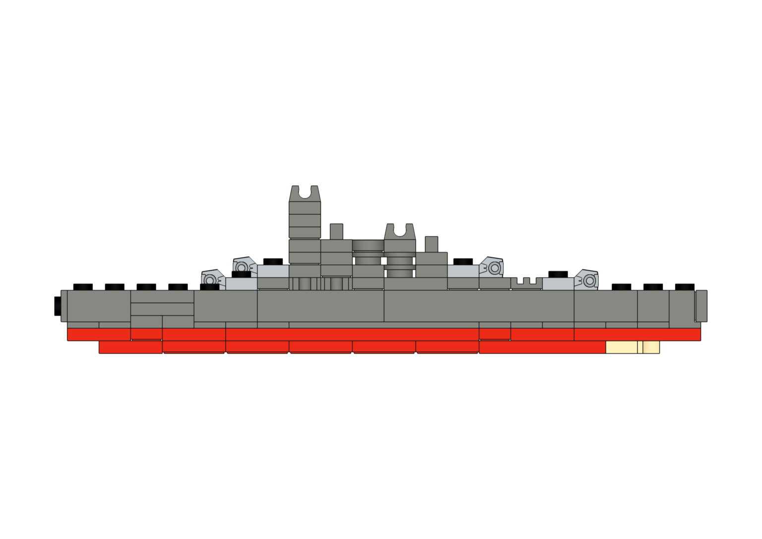 LEGO IJN Kongo Battleship MOC – The Bobby Brix Channel