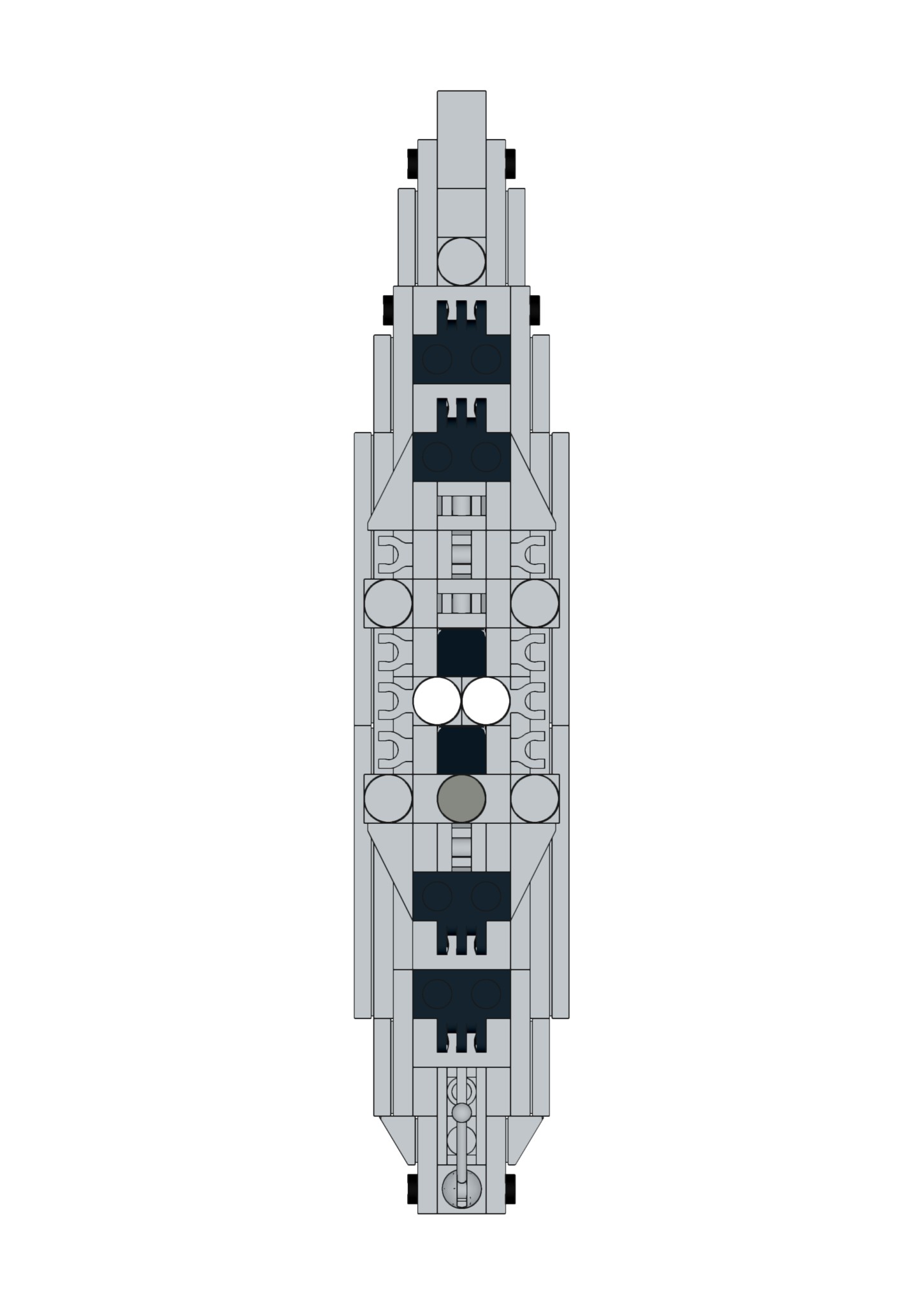 LEGO USS Montana Battleship MOC