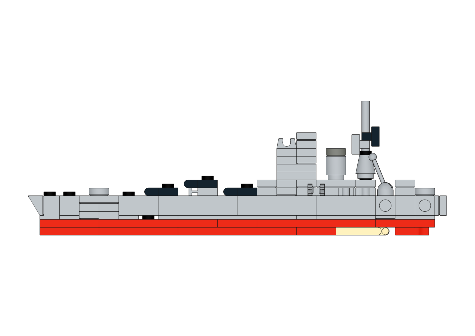 LEGO HMS Nelson Battleship MOC – The Bobby Brix Channel