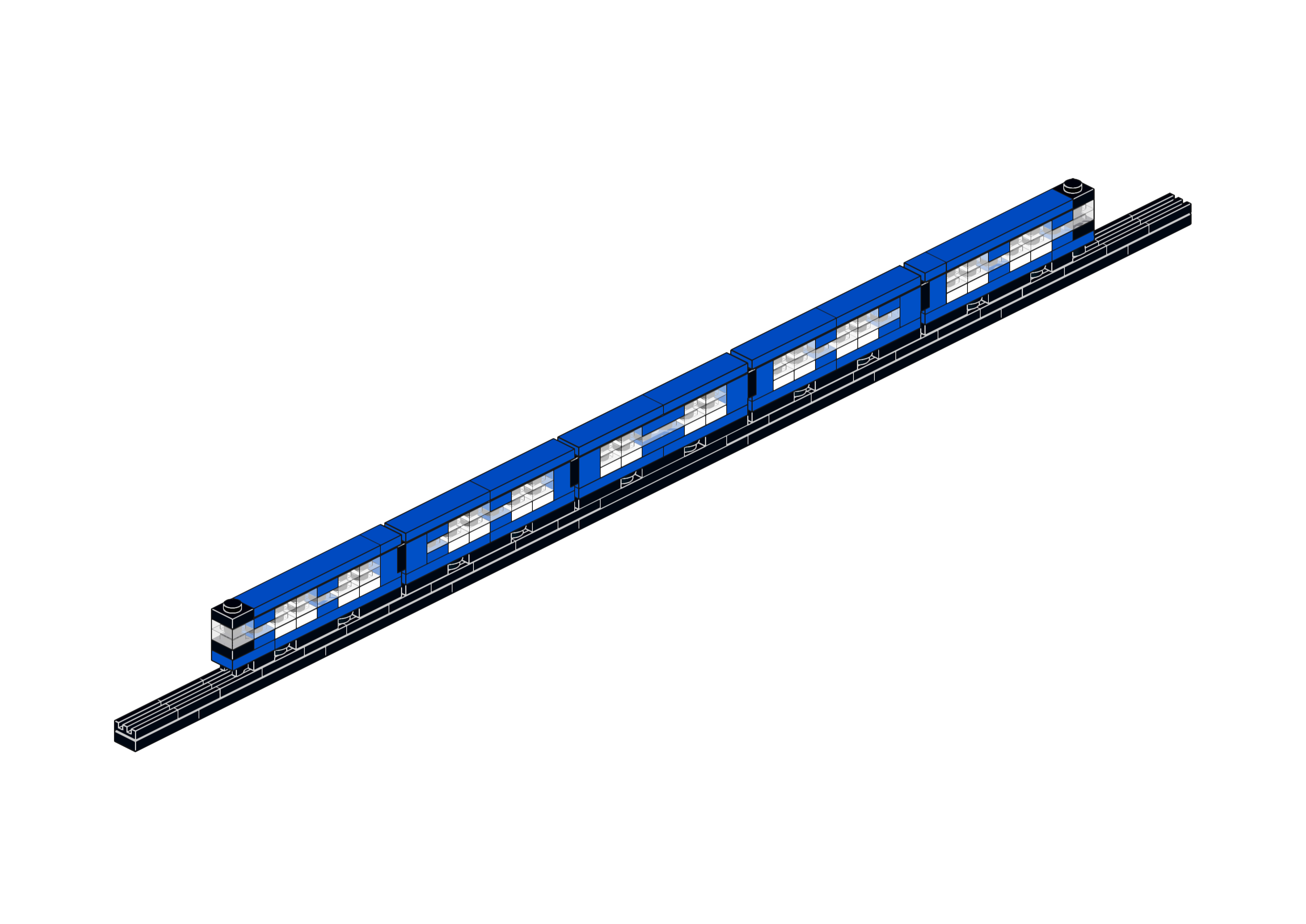 LEGO Moscow Metro Train MOC