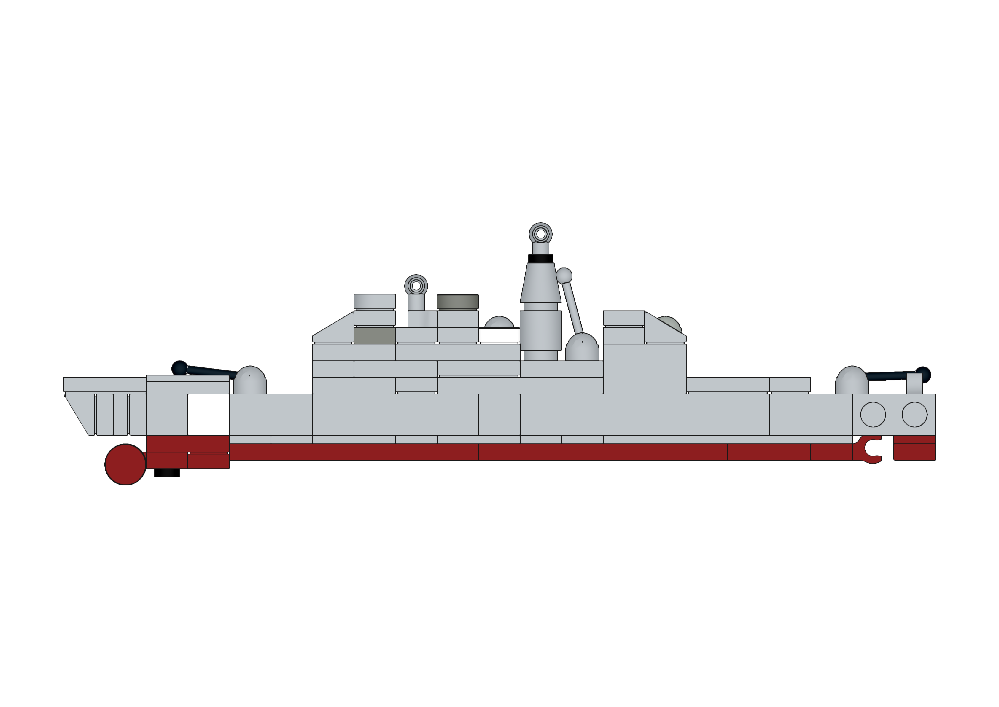 LEGO Ticonderoga Class Missile Cruiser MOC – The Bobby Brix Channel