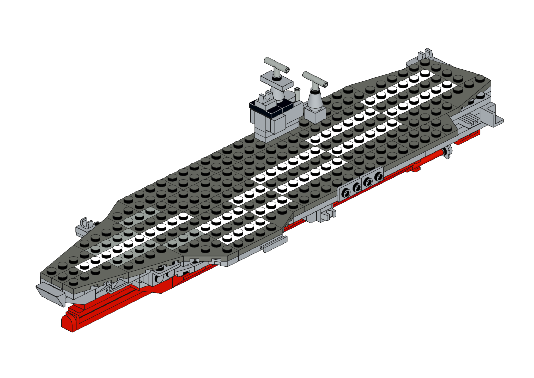 LEGO USS Nimitz (CVN-68) Aircraft Carrier MOC