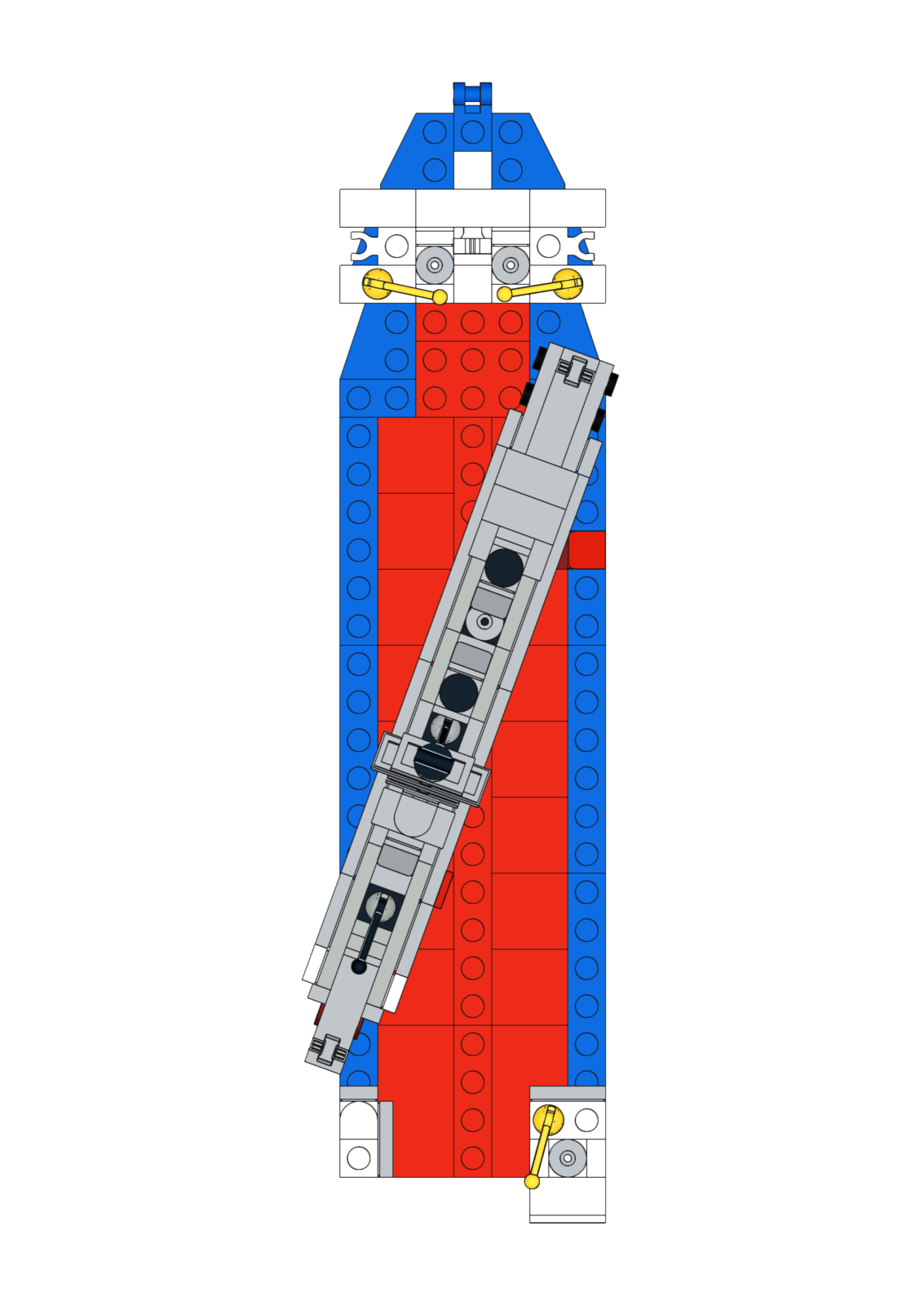 LEGO MV Blue Marlin ft. USS Cole MOC