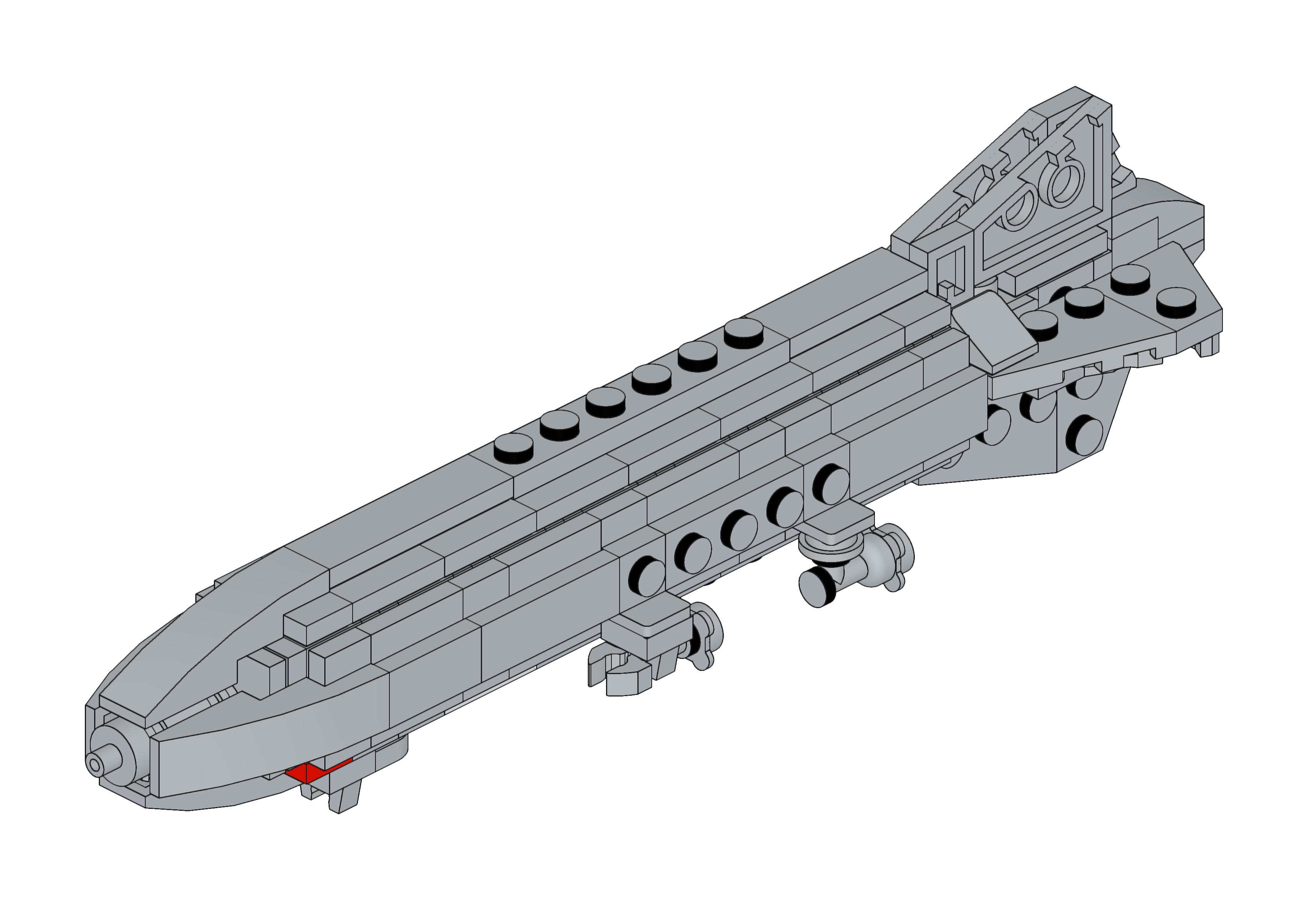 LEGO LZ 129 Hindenburg Airship MOC
