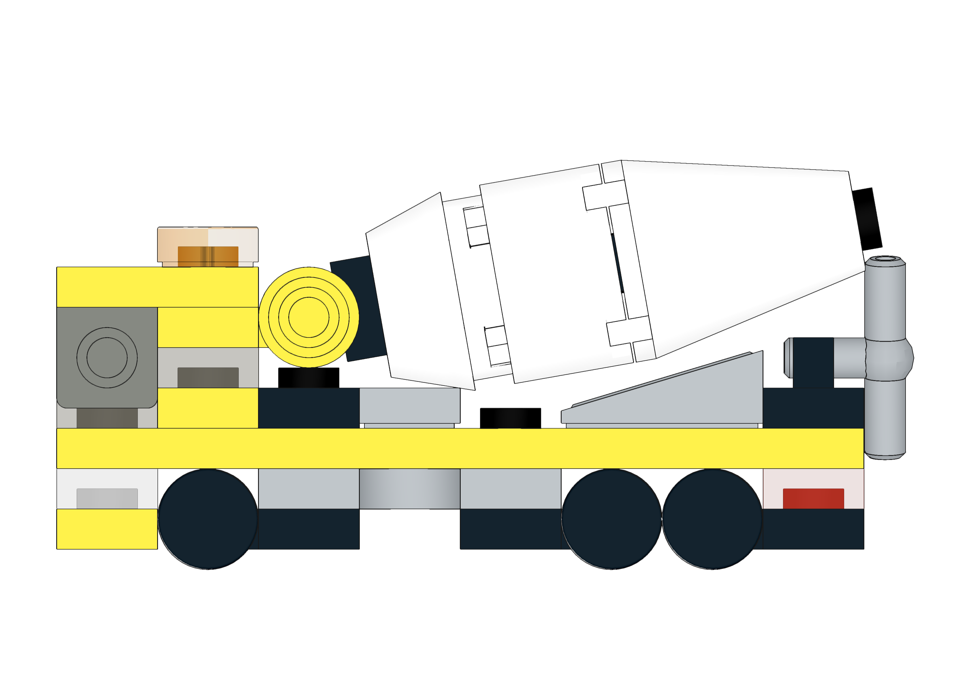 LEGO Cement Truck MOC – The Bobby Brix Channel