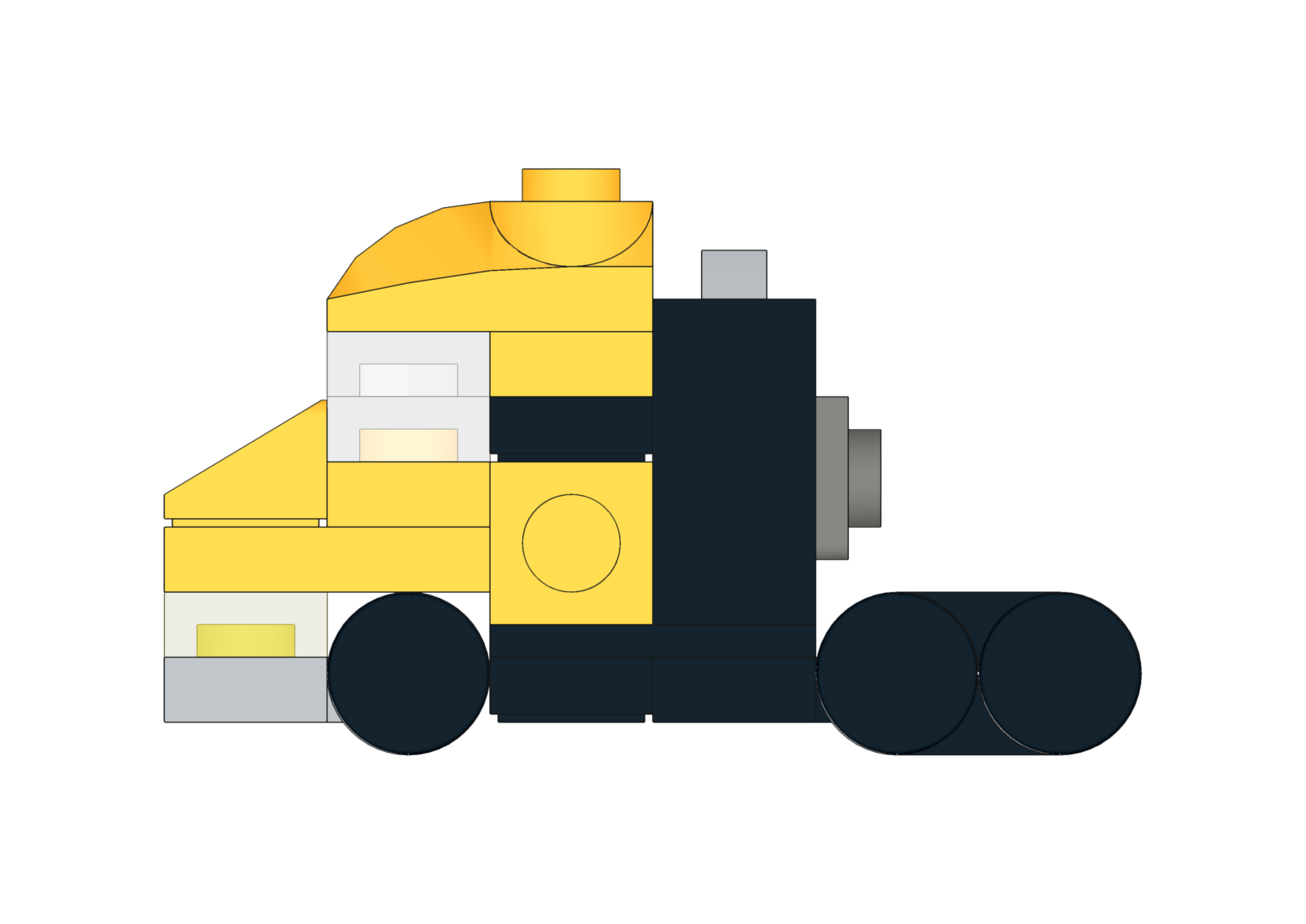 LEGO Scania T-Cab Truck MOC – The Bobby Brix Channel