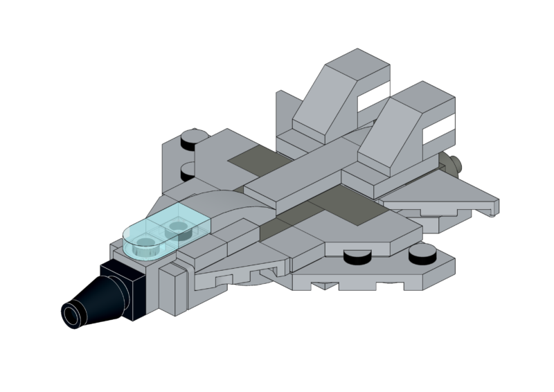 LEGO Micro Jet Fighter MOC