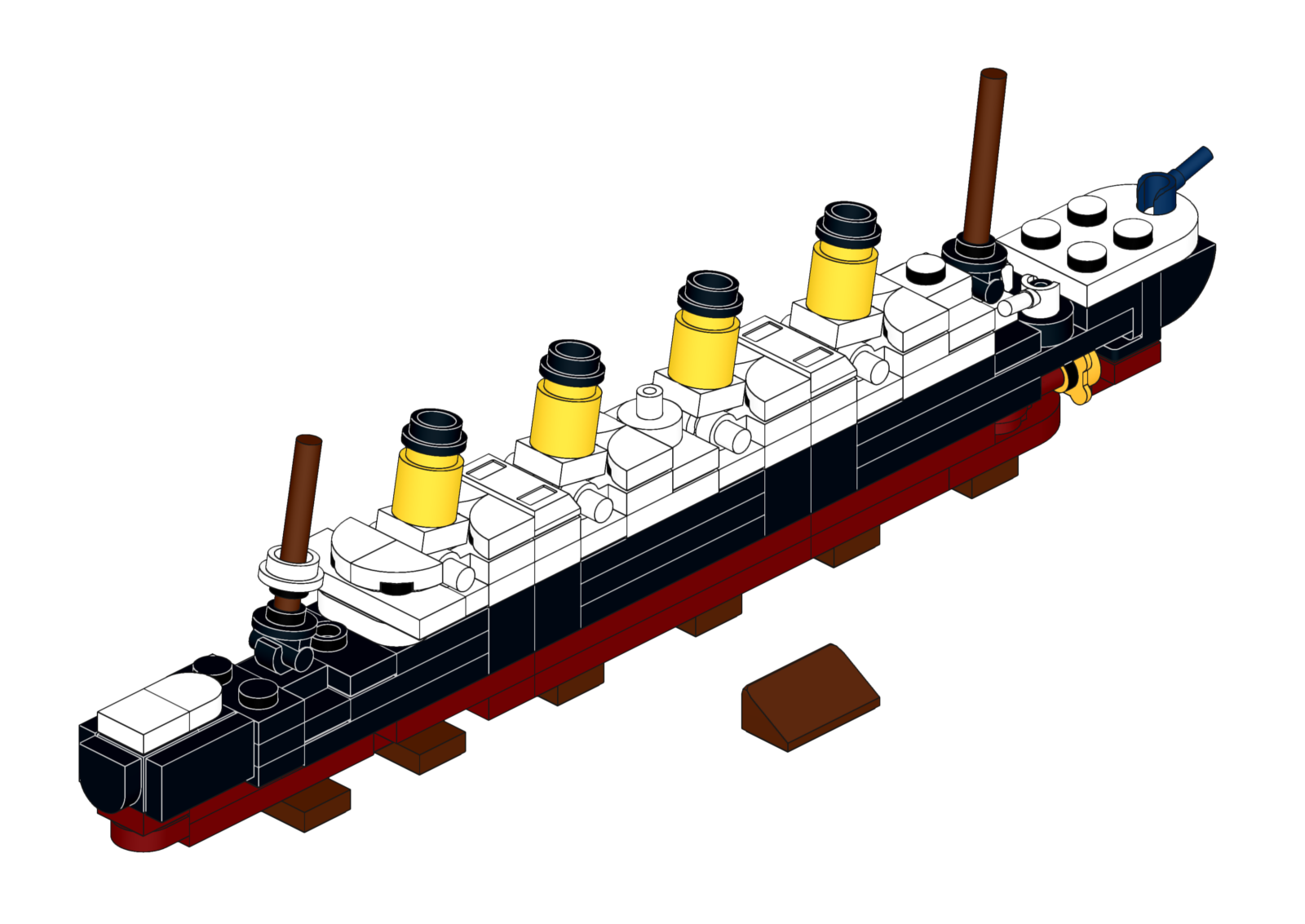 LEGO Titanic MOC – The Bobby Brix Channel