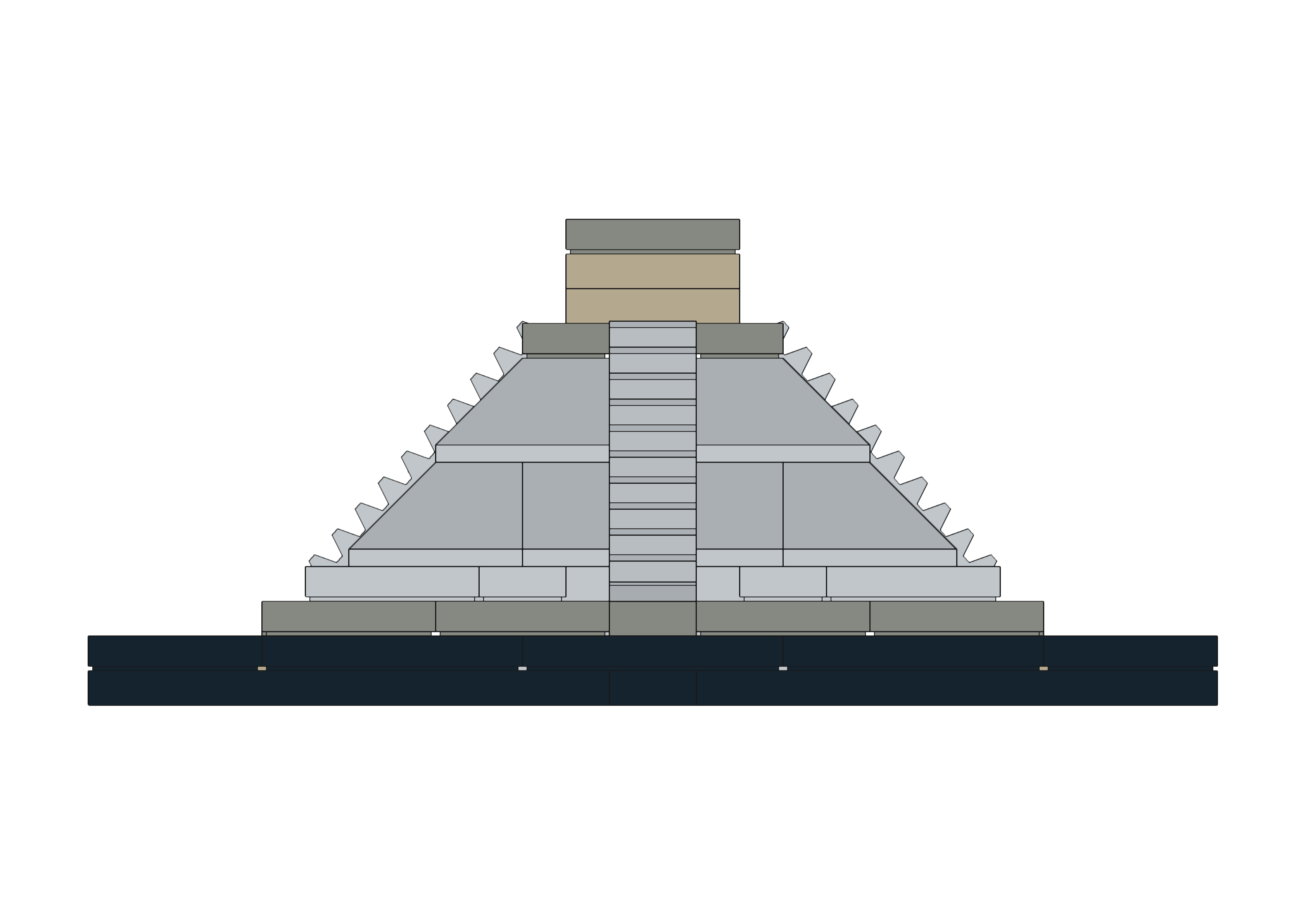 LEGO Temple of Kukulcan MOC