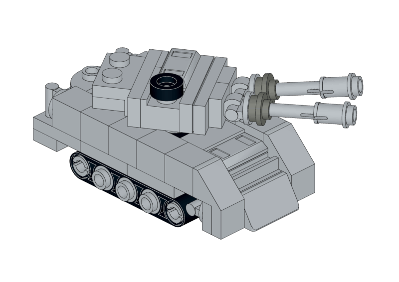 LEGO Double Barrel Tank MOC – The Bobby Brix Channel