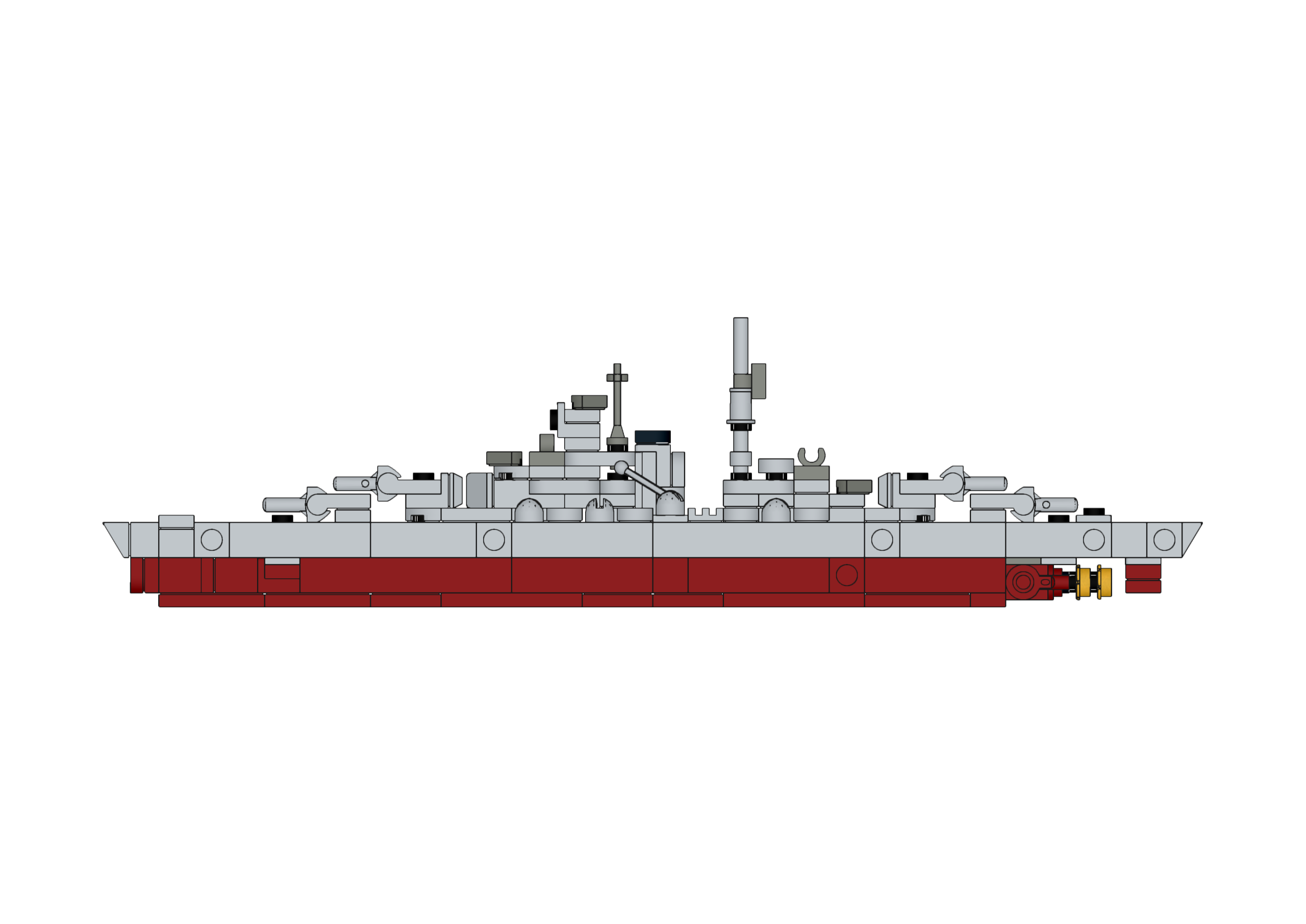 LEGO Battleship Bismarck MOC – The Bobby Brix Channel